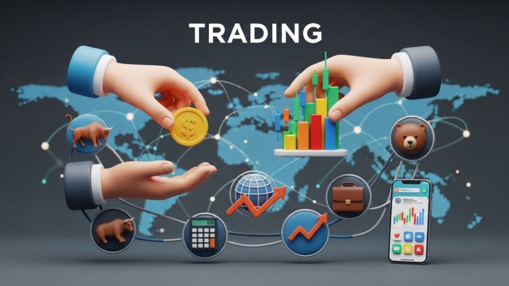 Trading: A Complete Beginner-to-Advanced Guide for Smart Market ...